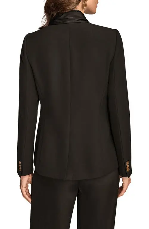 Donna Karan New York Mixed Media Jacket