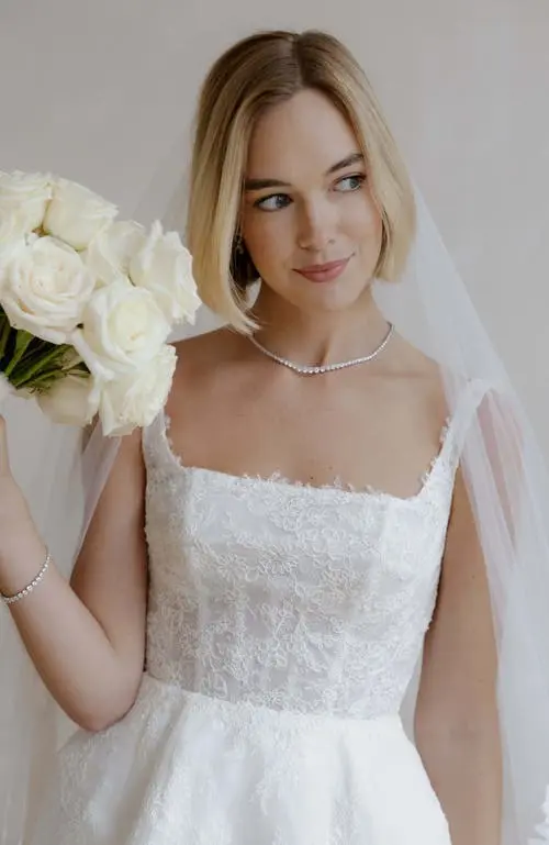 UNTAMED PETALS High Society Tennis Necklace