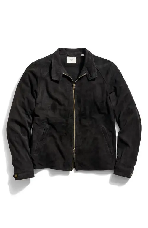 Billy Reid Barracuda Suede Jacket