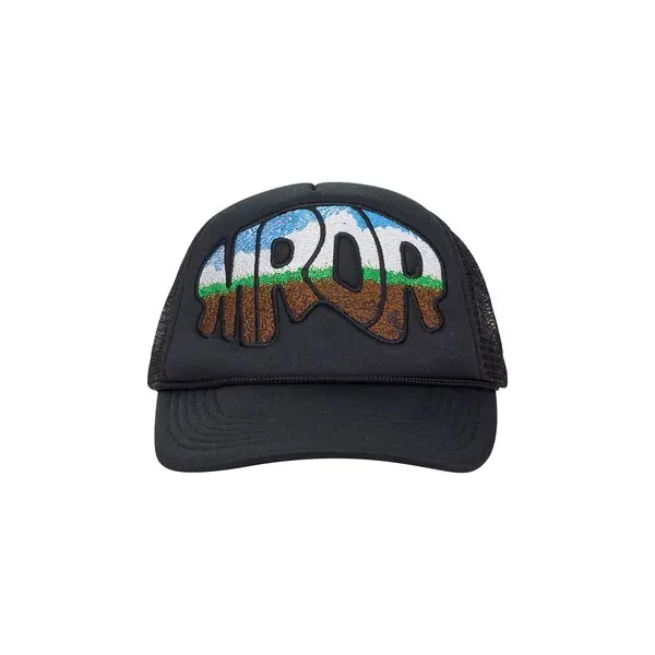 WHO DECIDES WAR BY EV BRAVADO Mrdr Trucker Cap - Black