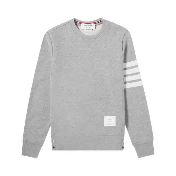 Thom Browne Classic 4 Bar Sweatshirt - Grey