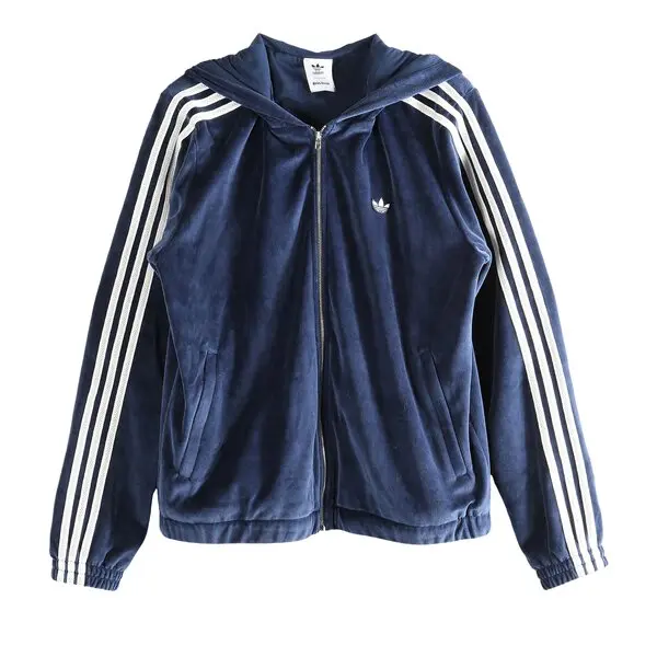 Adidas X Wales Bonner Velour Trainer Hoodie