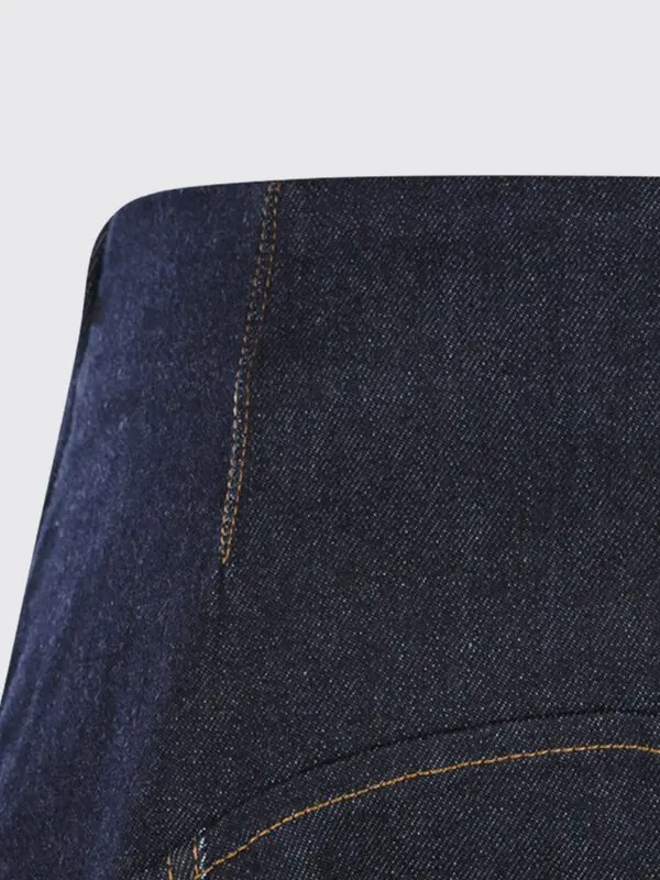Jacquemus Denim Midi Skirt