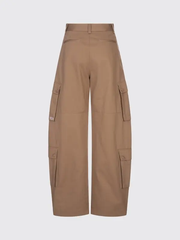 MSGM Wide Leg Pants - Brown