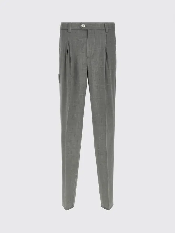 Brunello Cucinelli Pleated Trousers - Grey