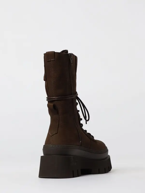SUMMERY COPENHAGEN Lace Up Boots - Brown