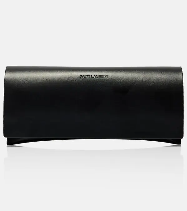 Saint Laurent Sl 832 Flat-top Sunglasses - Black