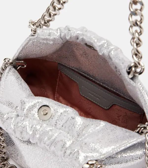 Stella McCartney Falabella Small Metallic Top-handle Bag