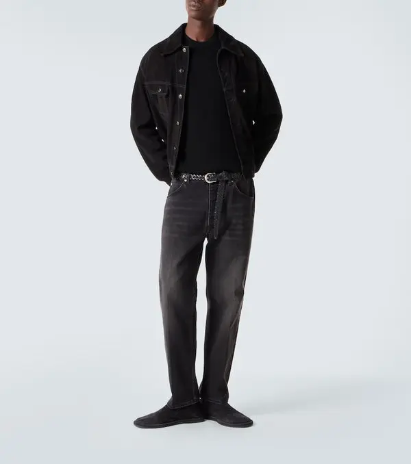 Studio Nicholson Wool-cashmere Blend Crewneck Sweater - Black