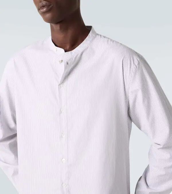 Studio Nicholson X Aaron Levine Nick Striped Cotton Shirt