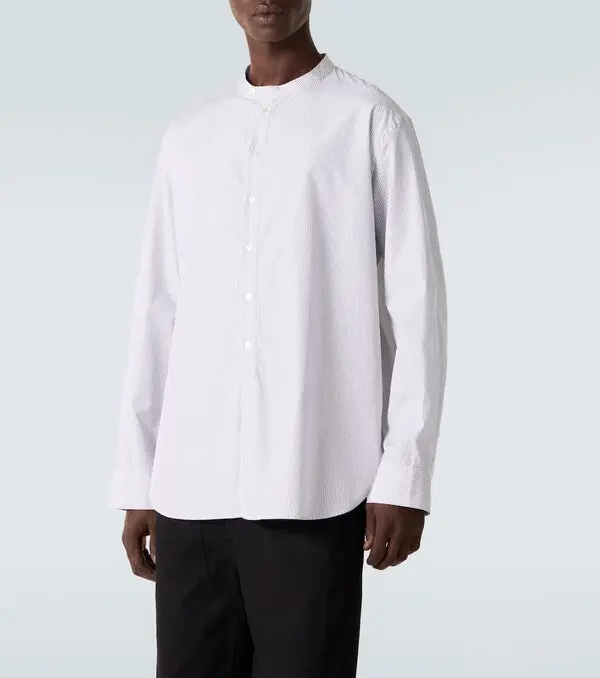 Studio Nicholson X Aaron Levine Nick Striped Cotton Shirt