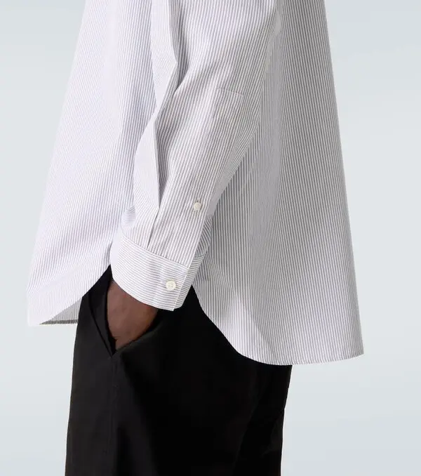 Studio Nicholson X Aaron Levine Nick Striped Cotton Shirt