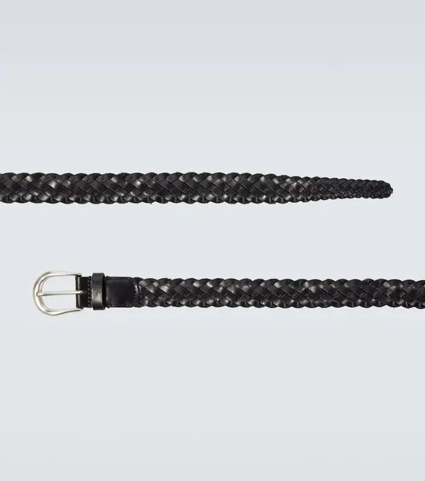 Studio Nicholson X Aaron Levine Braided Leather Belt