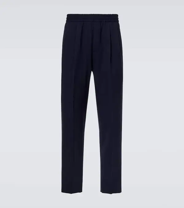 Zegna Pleated Straight Trousers