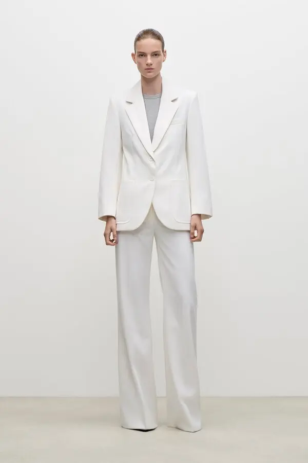 Victoria Beckham Katherine Jacket - Ivory