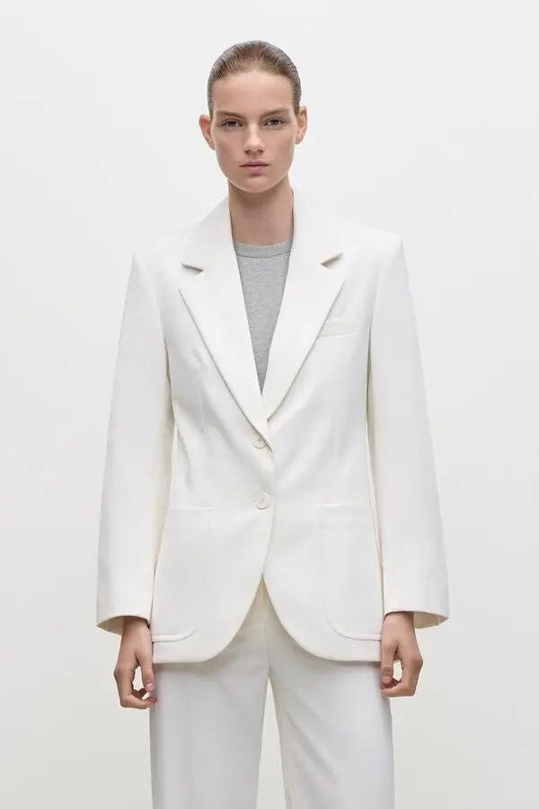 Victoria Beckham Katherine Jacket - Ivory