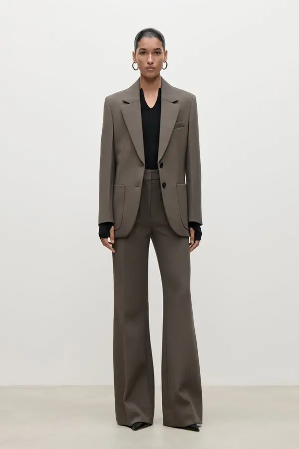 Victoria Beckham Katherine Jacket - Khaki