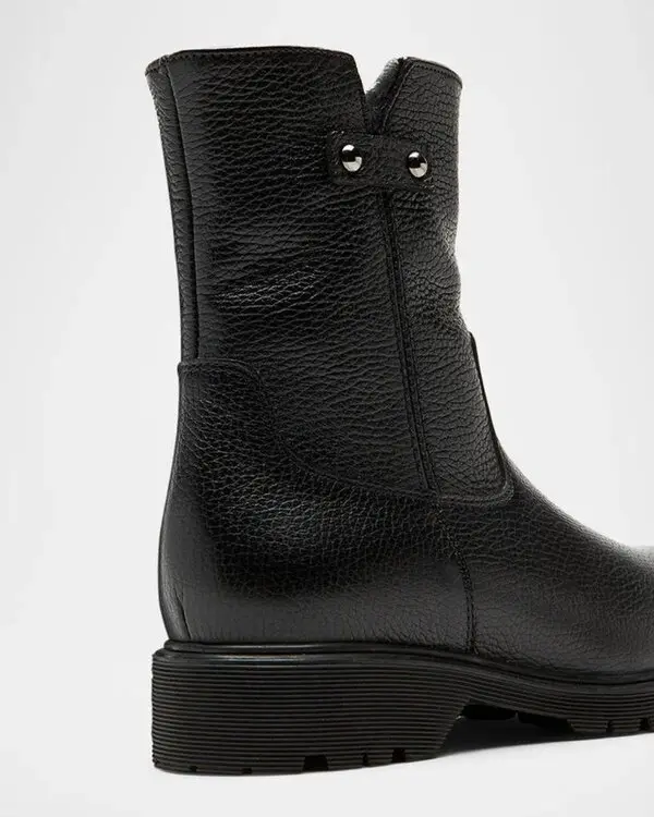 La Canadienne Hogan Shearling-lined Leather Booties