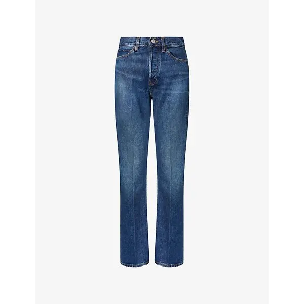 FRAME The Vertical Straight-leg Denim Jeans - Logic