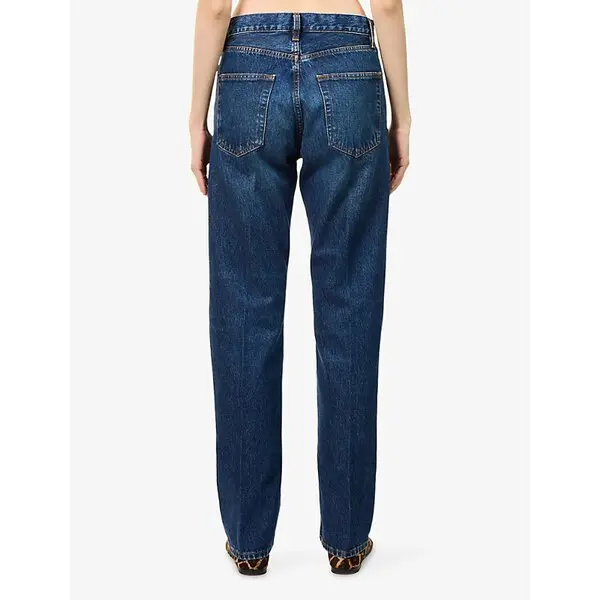 FRAME The Vertical Straight-leg Denim Jeans - Logic