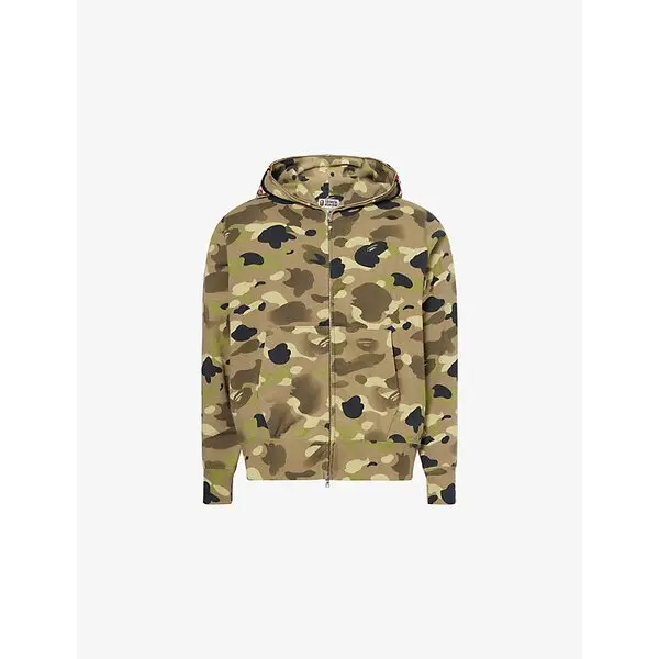 A BATHING APE Gradation Shark Camouflage Cotton Hoody