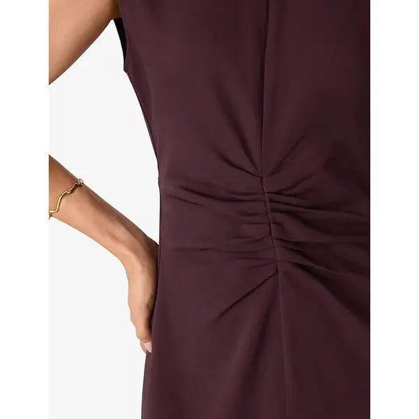 slim fit dress slacks mili an deni 100% cotton gathered maxi flare skirt
