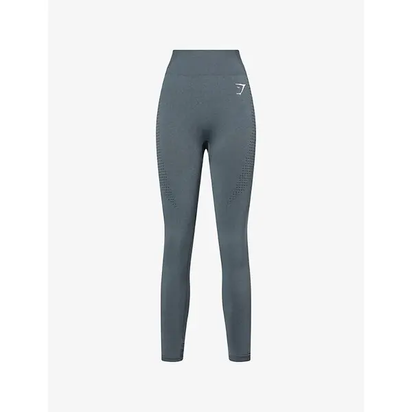 GYMSHARK Vital Sculpt Seamless Leggings - Gs Strong Grey/ Marl