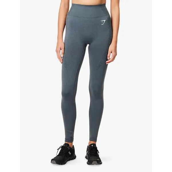 GYMSHARK Vital Sculpt Seamless Leggings - Gs Strong Grey/ Marl
