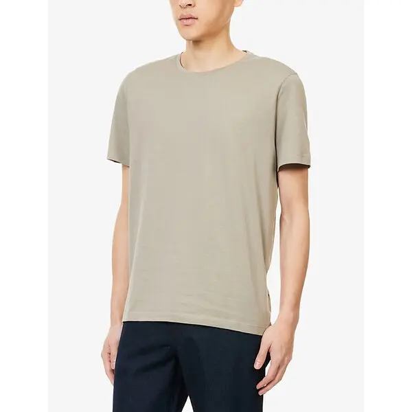 Paige Sorden Crew-neck Cotton T-shirt - Echo