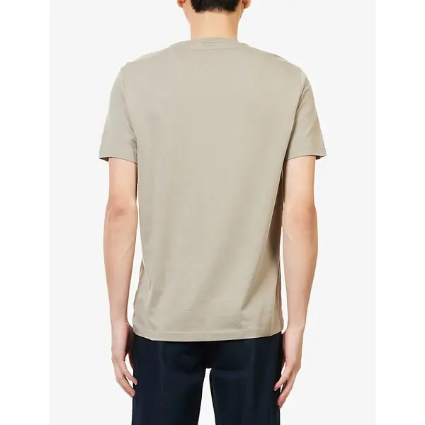 Paige Sorden Crew-neck Cotton T-shirt - Echo