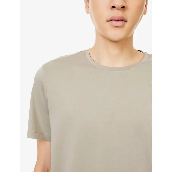Paige Sorden Crew-neck Cotton T-shirt - Echo