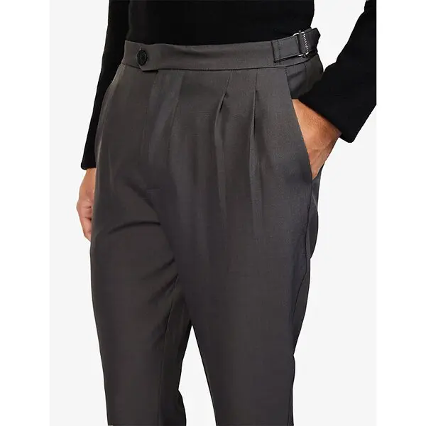 NOBL Axton Pleated Tailored Trousers