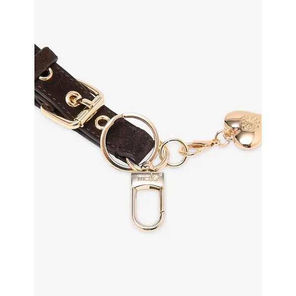 Maje Clover Leather Key Ring