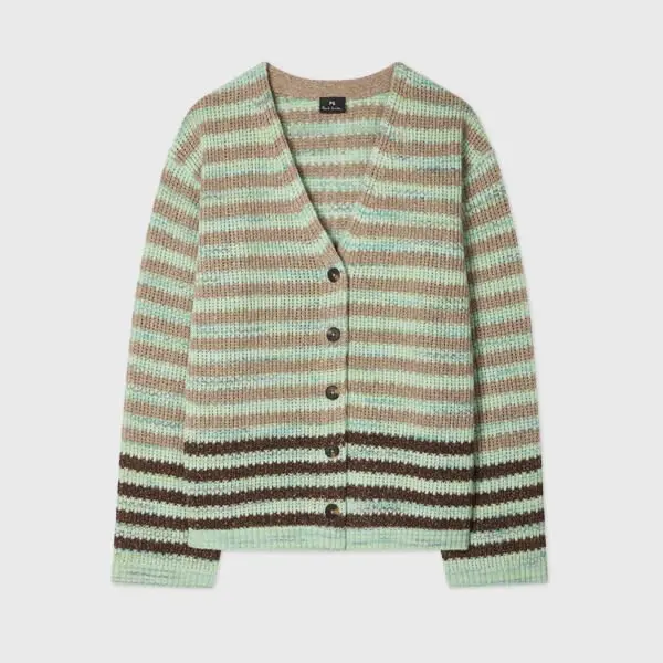 Paul Smith Stripe Oversized Cardigan