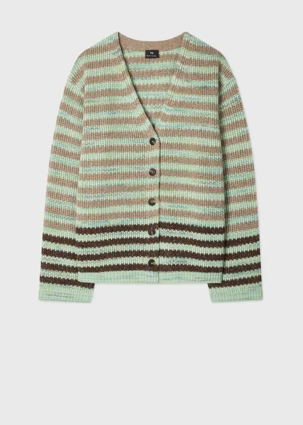 Paul Smith Stripe Oversized Cardigan