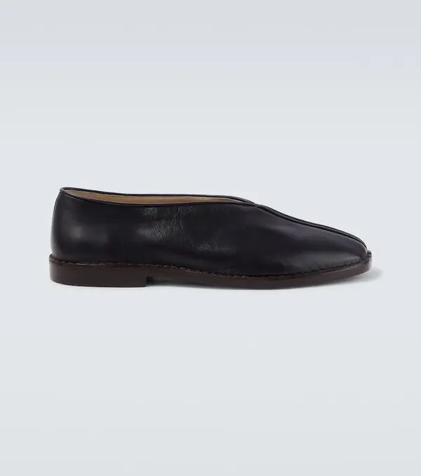 LEMAIRE Leather Slip-on Shoes