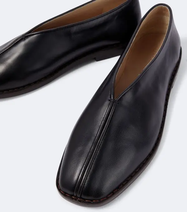 LEMAIRE Leather Slip-on Shoes