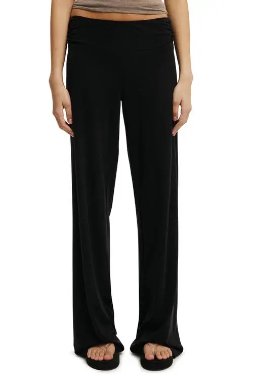 COTTON ON Relaxed Leg Pant - Black