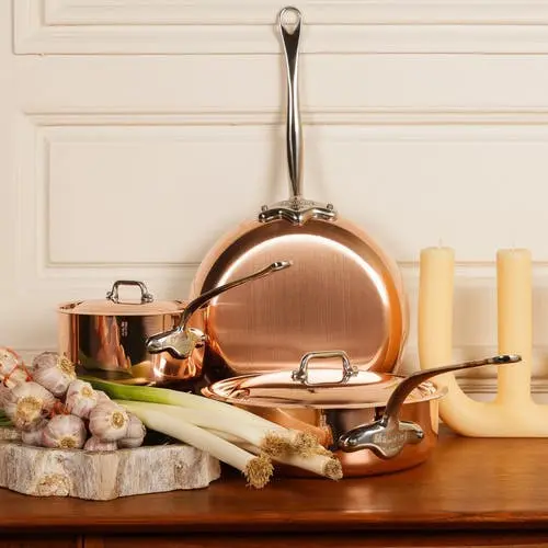 MAUVIEL M'heritage M'150s 1.9 Qt. Saucepan & Lid Cast Stainless Handle