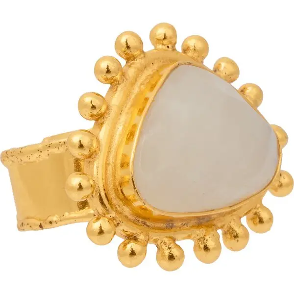 Sylvia Toledano Dots Ring - Moonstone