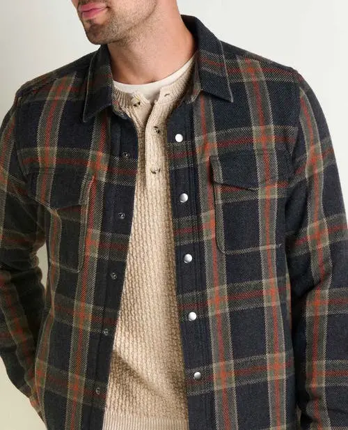 TOAD & CO Mojac Shirt Jacket - Soot Pattern