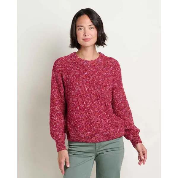 TOAD & CO Twigtree Crew Pullover Sweater - Beet