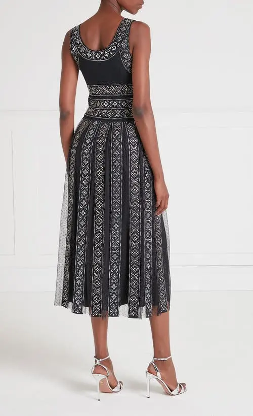 TEMPERLEY LONDON Gallantry Midi Dress