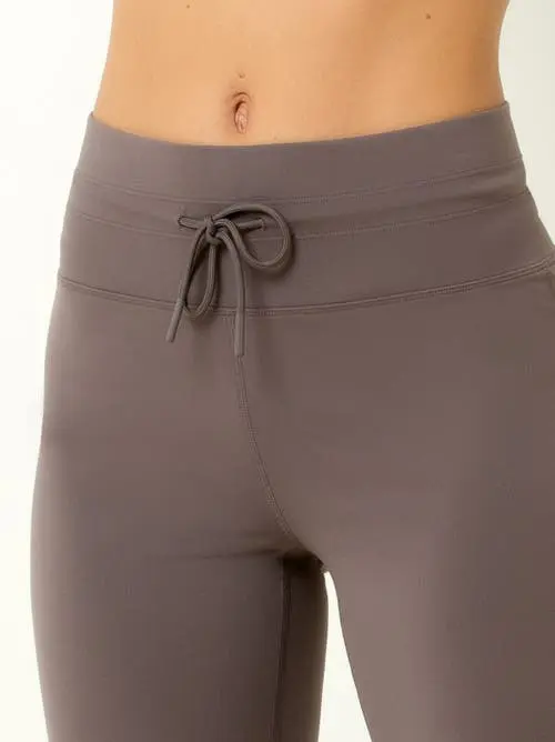 SINGLE STITCH Sueded Boot Leg Pant - Shark