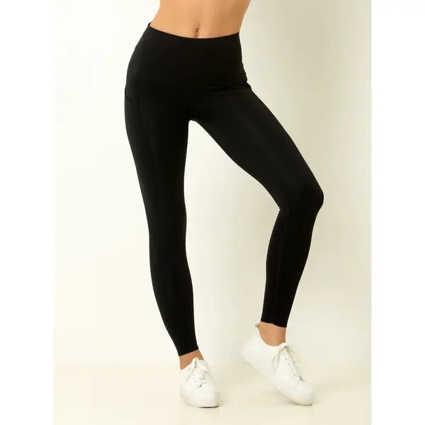 SINGLE STITCH High-waisted 7/8 Leggings With Pockets