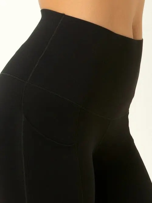 SINGLE STITCH High-waisted 7/8 Leggings With Pockets