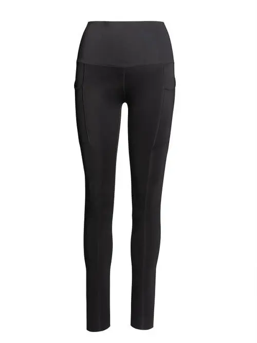 SINGLE STITCH High-waisted 7/8 Leggings With Pockets