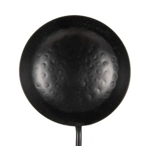 STORIED HOME Hammered Stainless Steel Scoops