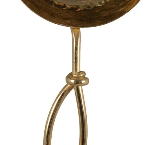STORIED HOME Set Of 4 Hammered Stainless Steel Scoops