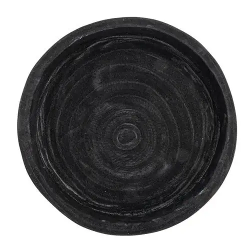 STORIED HOME Paulownia Wood Pedestal Tray